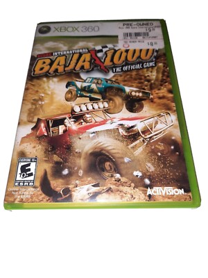 SCORE INTERNATIONAL BAJA 1000 THE OFFICIAL GAME MICROSOFT XBOX 360 ...