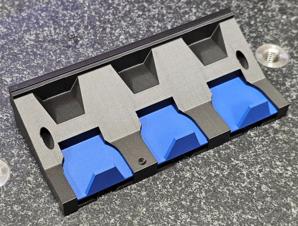 3 Stylus rack for Zeiss CMM VAST XXT TL1, TL2/TL4, TL3 adapter plates ...