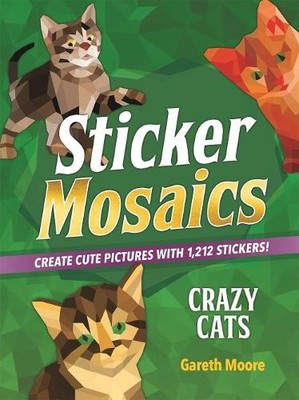 Gareth Moore Sticker Mosaics: Crazy Cats (Tascabile) | eBay