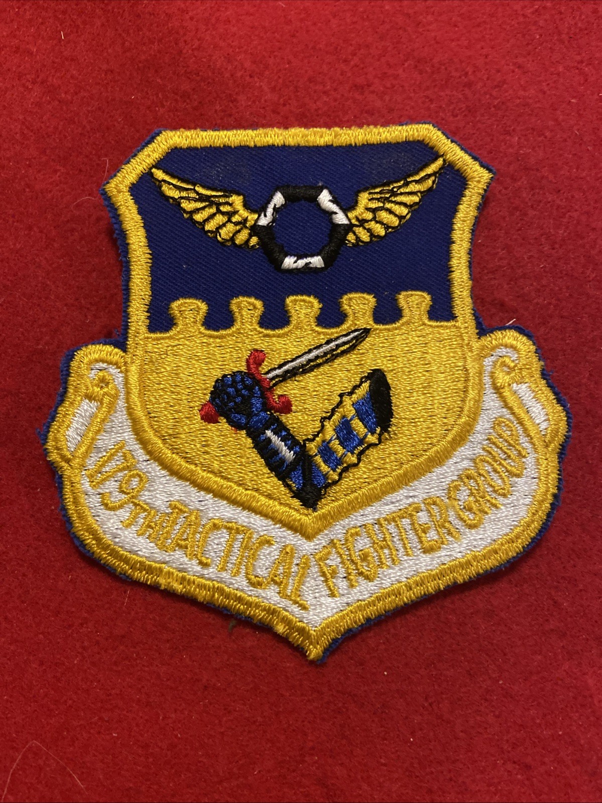 1950s-60s USAF 179th Tactical Fighter Group Patch -Twill | eBay