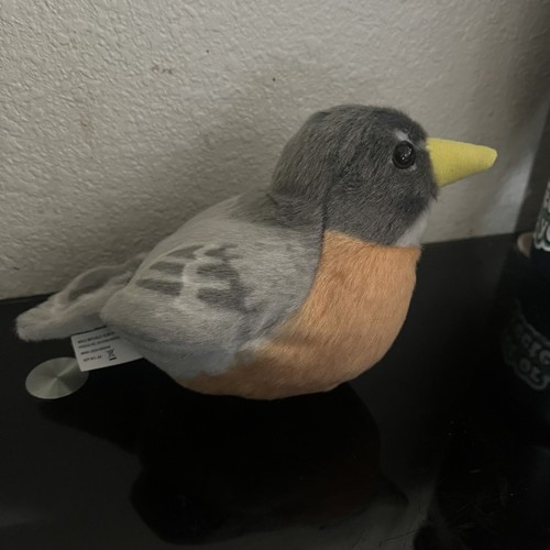 Audubon 5" American Robin Wild Republic plush stuffed animal bird gift ...