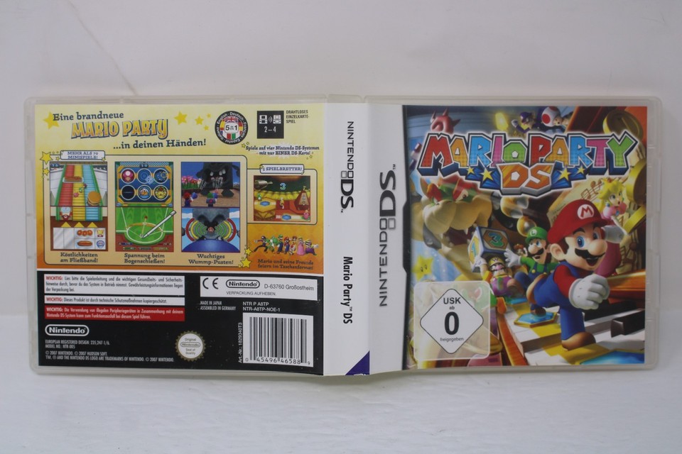 Mario Party DS no manual Nintendo DS USK German Packaging | eBay
