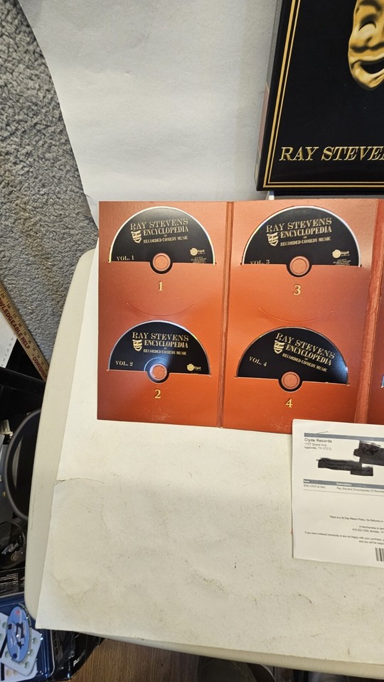 Encyclopedia of Recorded Comedy Music by Ray Stevens 8 CD Set Plus ...