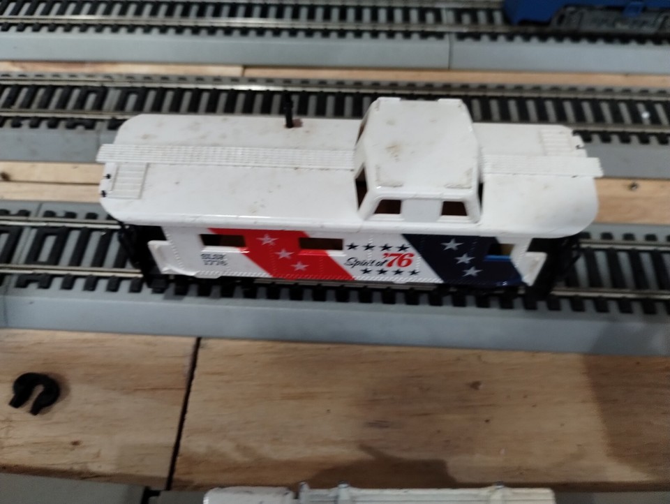 HO Scale "Spirit Of 76" SLSF 1776 Freight Train Caboose Car / Tyco ...