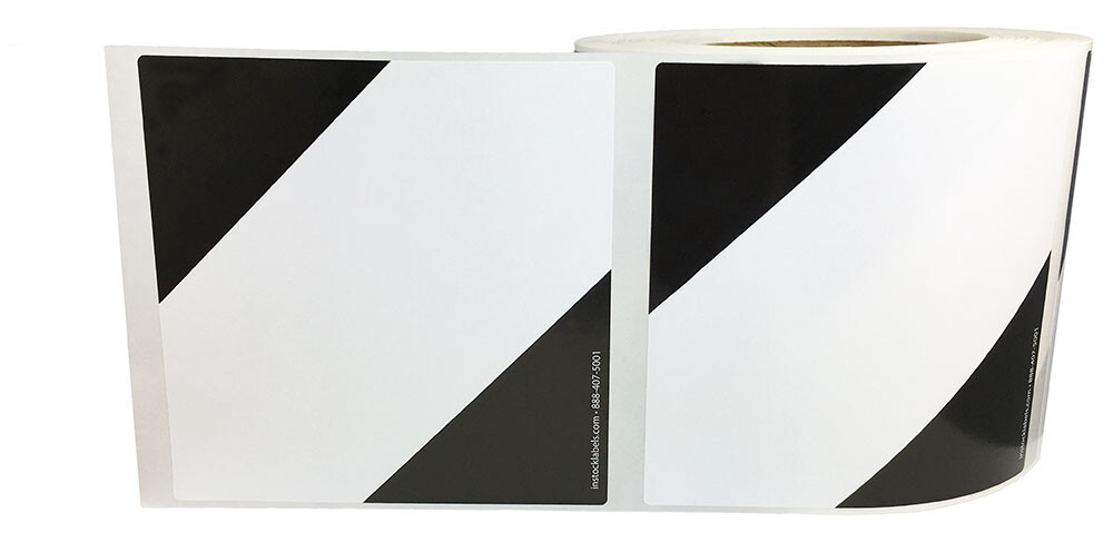 Blank DOT Limited Quantity Exception Stickers, 4 x 4 Inches Square, 500 ...