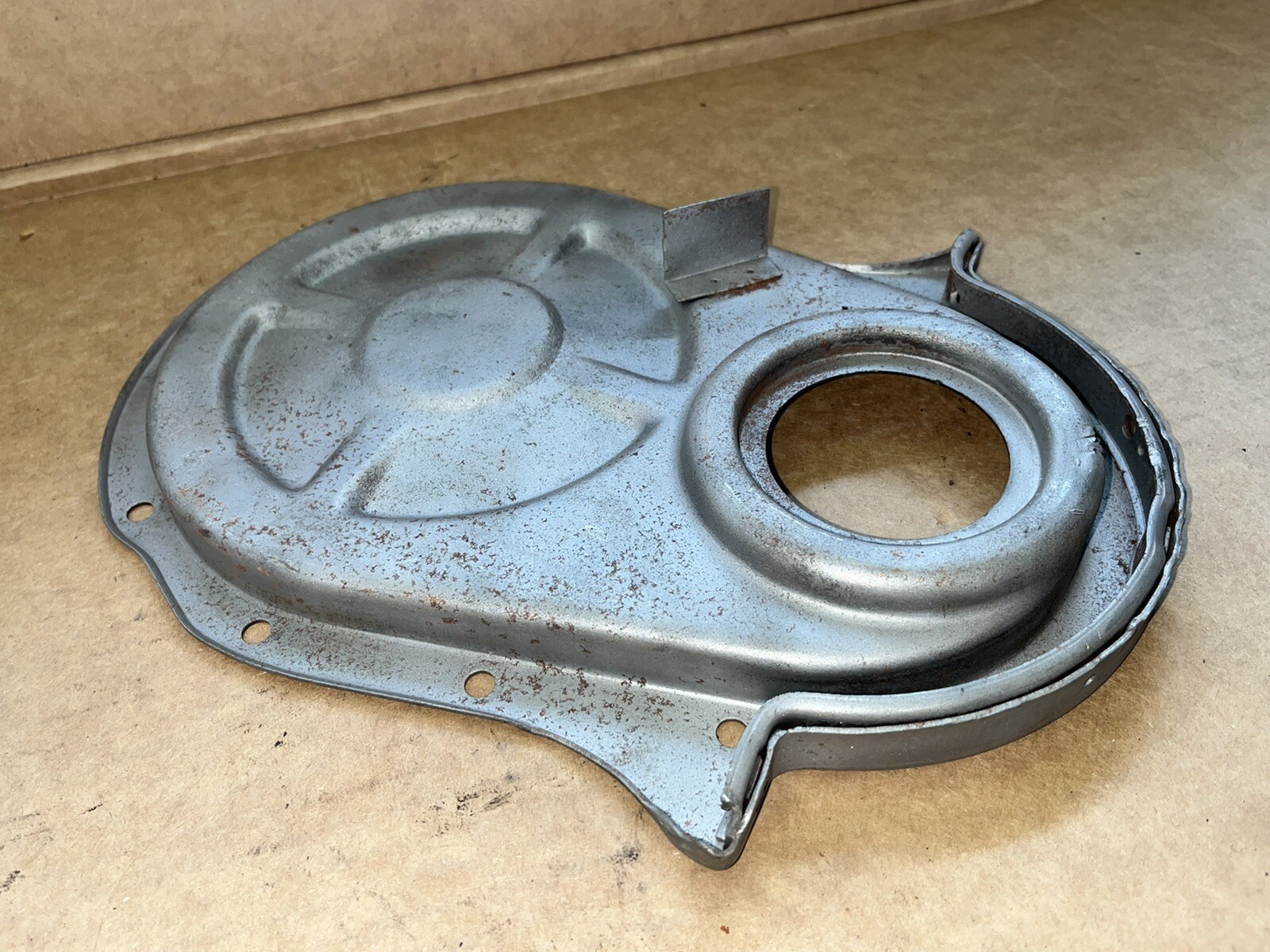 1965 only! 396-325hp 7" TIMING CHAIN COVER BBC OEM BIG BLOCK CHEVY no ...