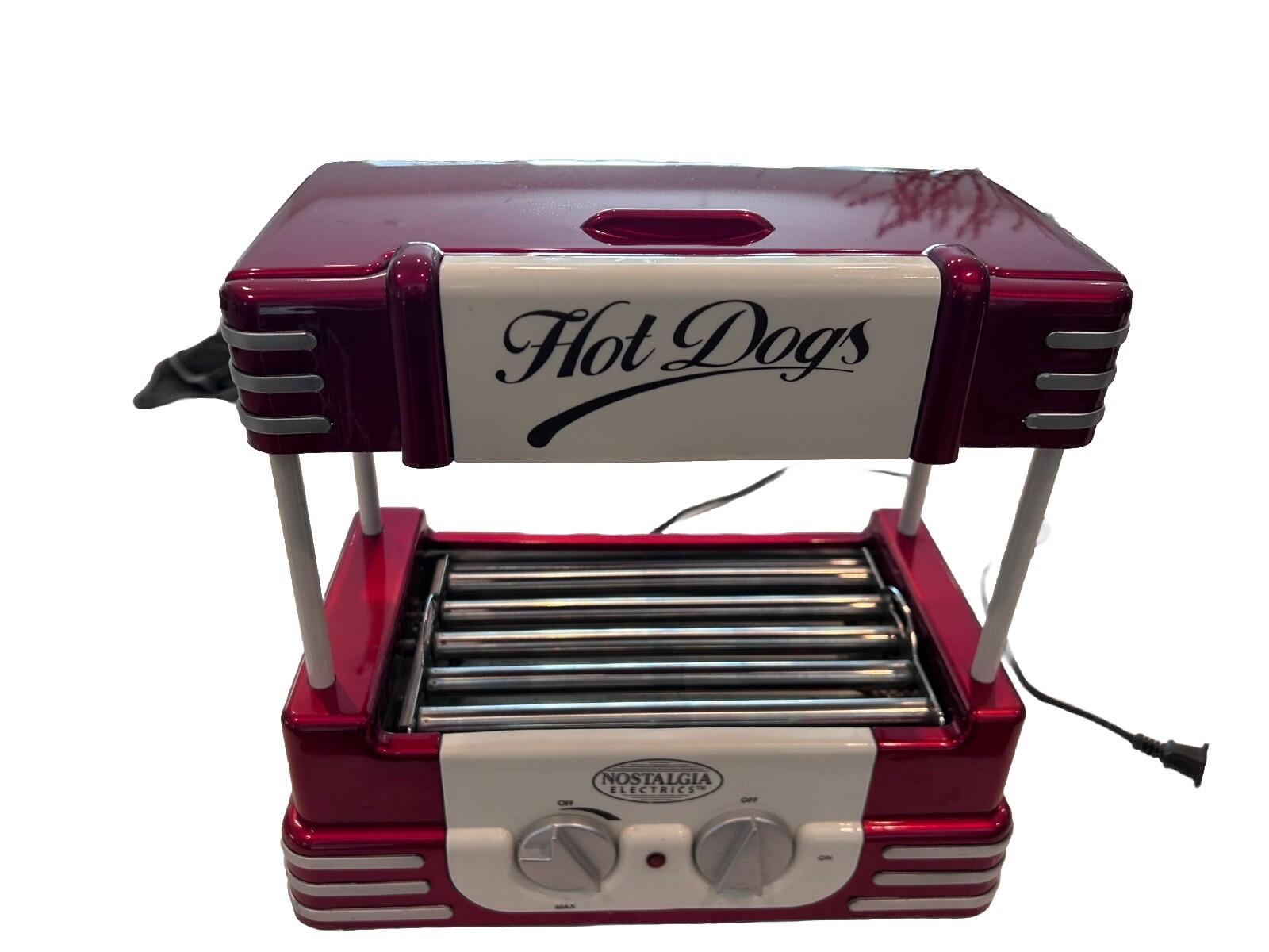 VINTAGE NOSTALGIA INTERTEK HOT DOG ROLLER CLEAN GRILL MODEL RHD800 ...