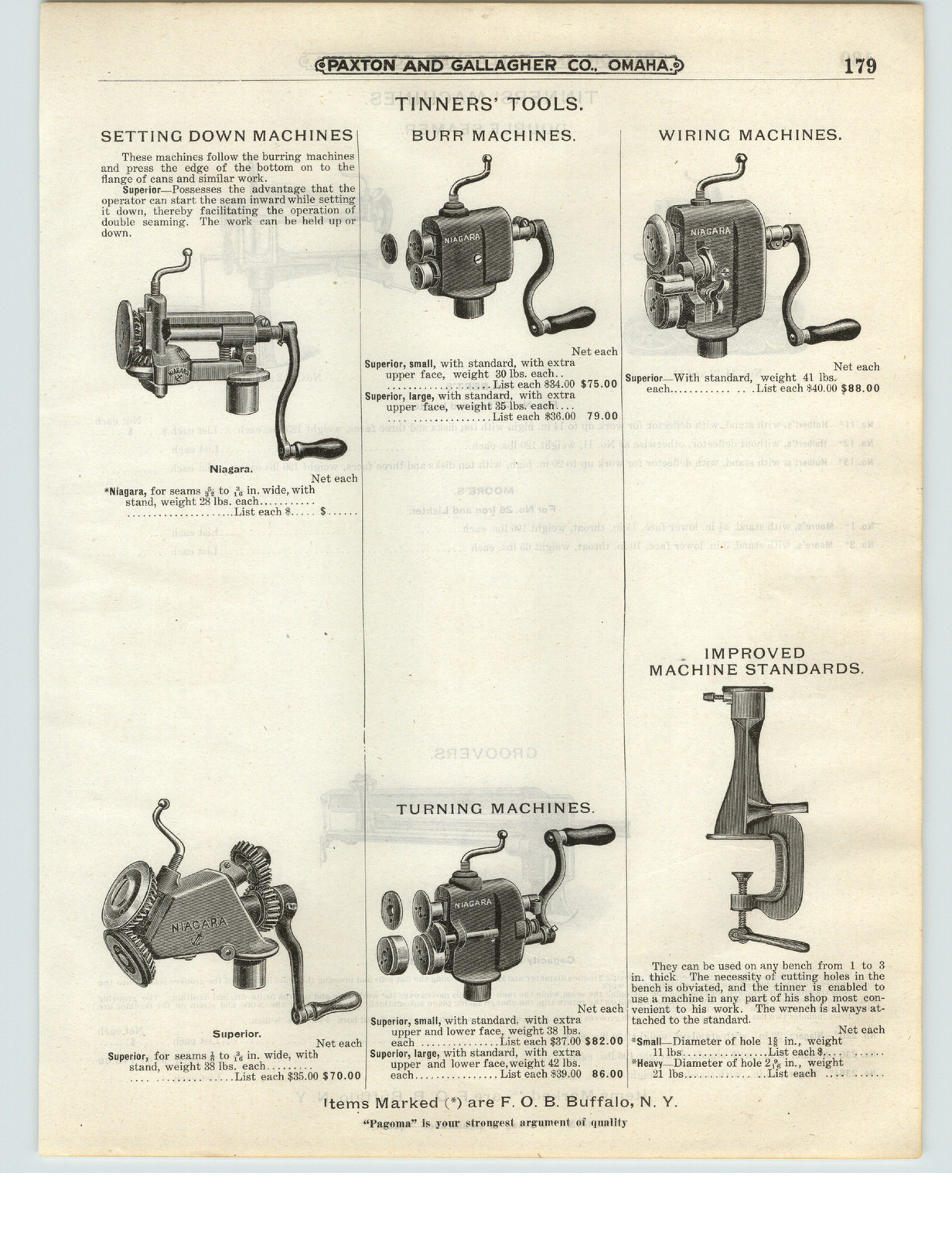 1921 PAPER AD 14 PG Tin Tinners' Tools Queen City Groover Keystone ...