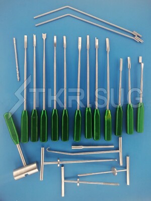 Cement Removal Mueller-Titanium Green Orthopedic Surgical Instruments ...