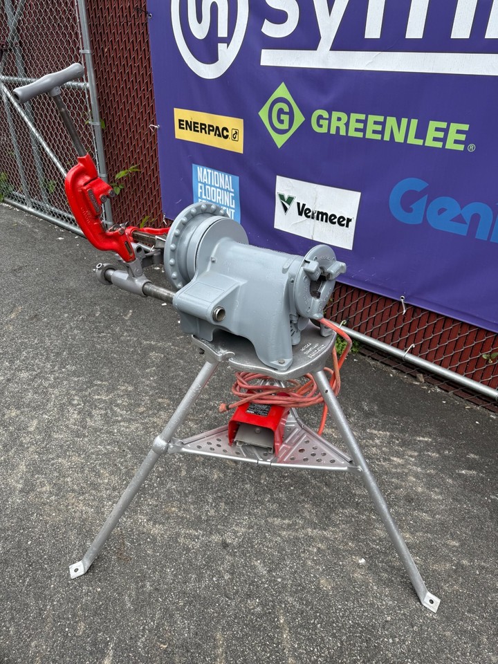 Ridgid 300 T-2 Pipe Threader Threading Machine Foot Switch & Carriage ...