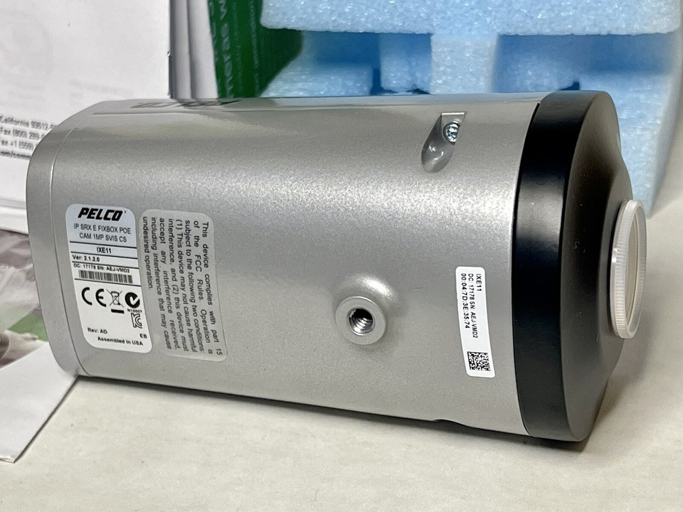 Pelco Sarix IXE11 Series Box Camera with SureVision (New-old stock ...