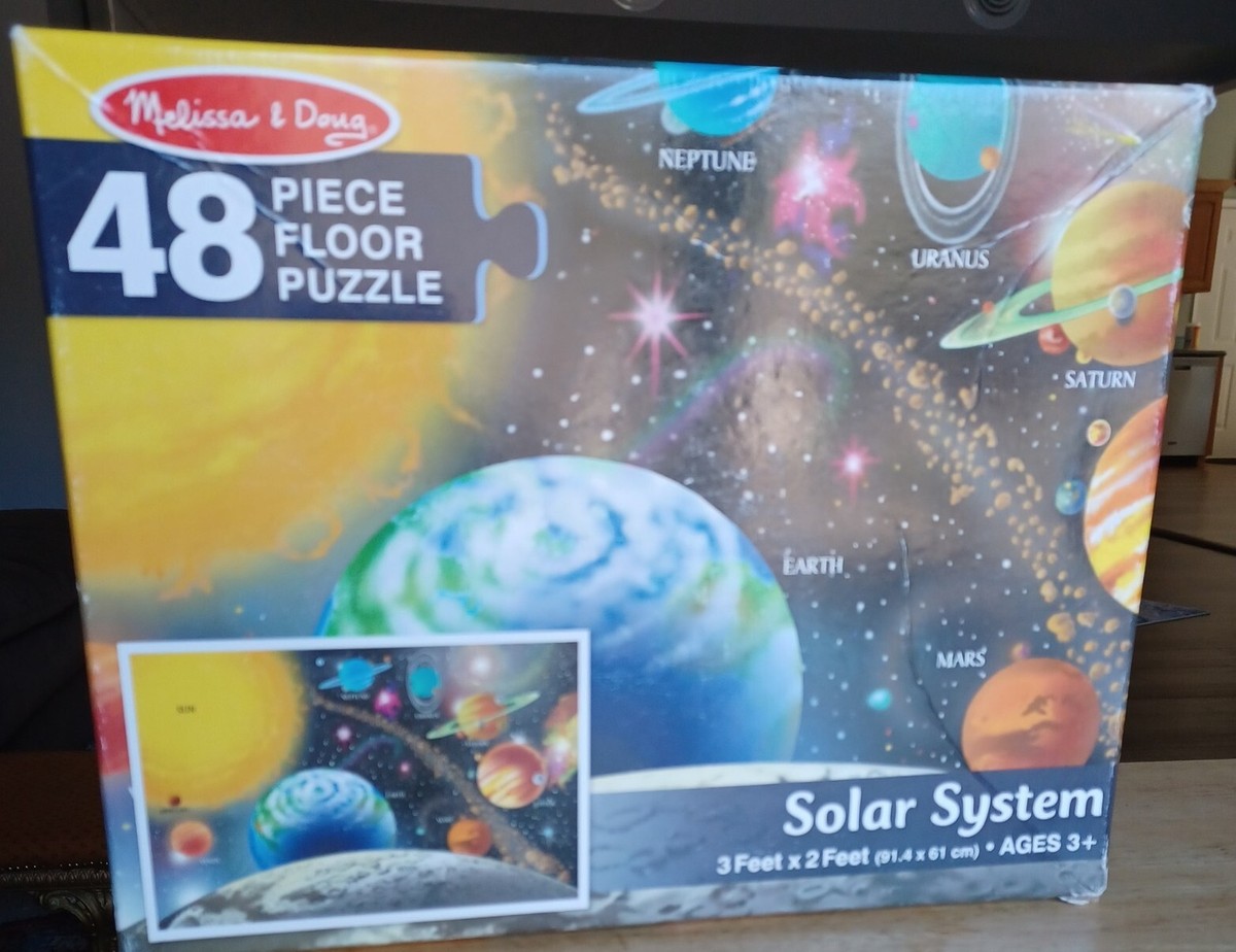 Solar System Floor Puzzle Ebay