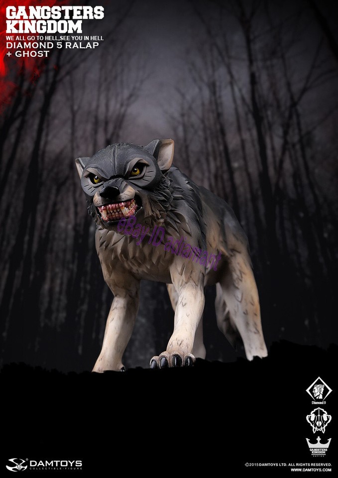 DAMTOYS 1/6 Gangsters Kingdom Diamond 5-Ralap&The Wolf-Ghost Action ...