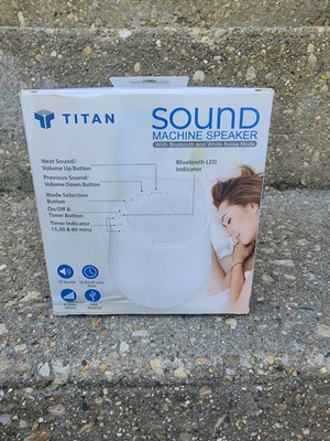 Titan Sound Machine Speaker Bluetooth | eBay