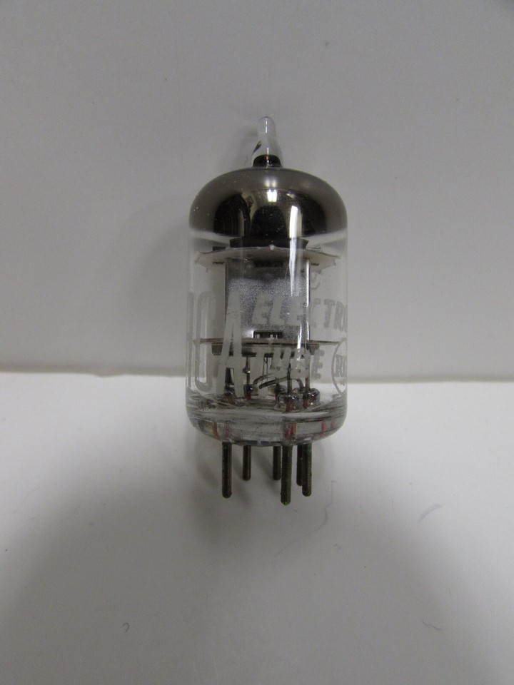 6AK5 EF95 RCA VACUUM TUBE MICROPHONE GRADE NICKEL PLATE NOS NIB ...