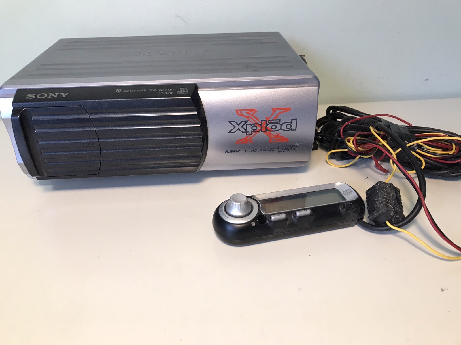 Sony Xplod Cdx-565mxrf 10 Compact CD Changer System Mp3 Advanced ESP ...