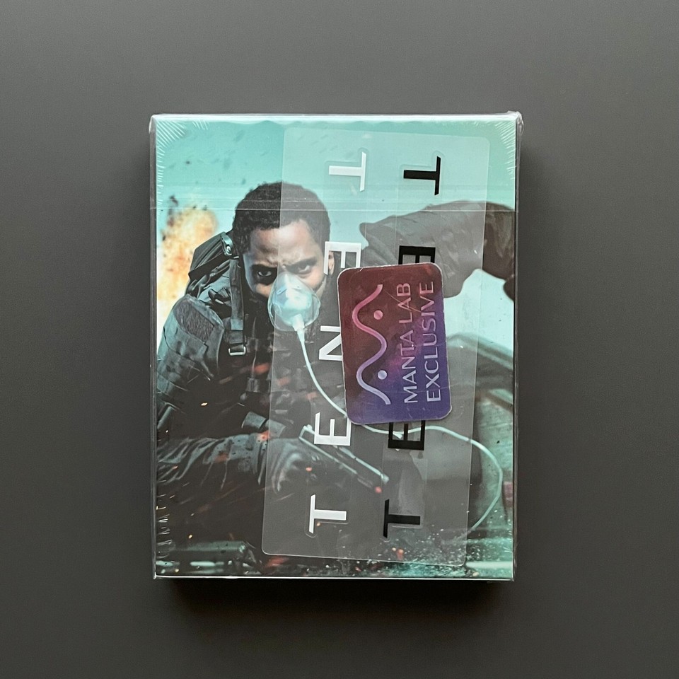 TENET STEELBOOK [4K Ultra HD+2D+BONUS] LENTICULAR FULL SLIP MANTA LAB ...