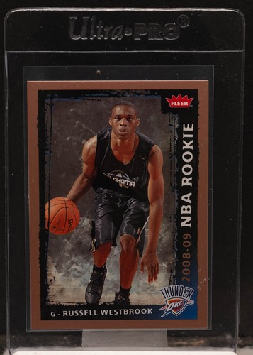 Russell Westbrook 2008-09 Fleer RC Rookie Card 204 Thunder | eBay