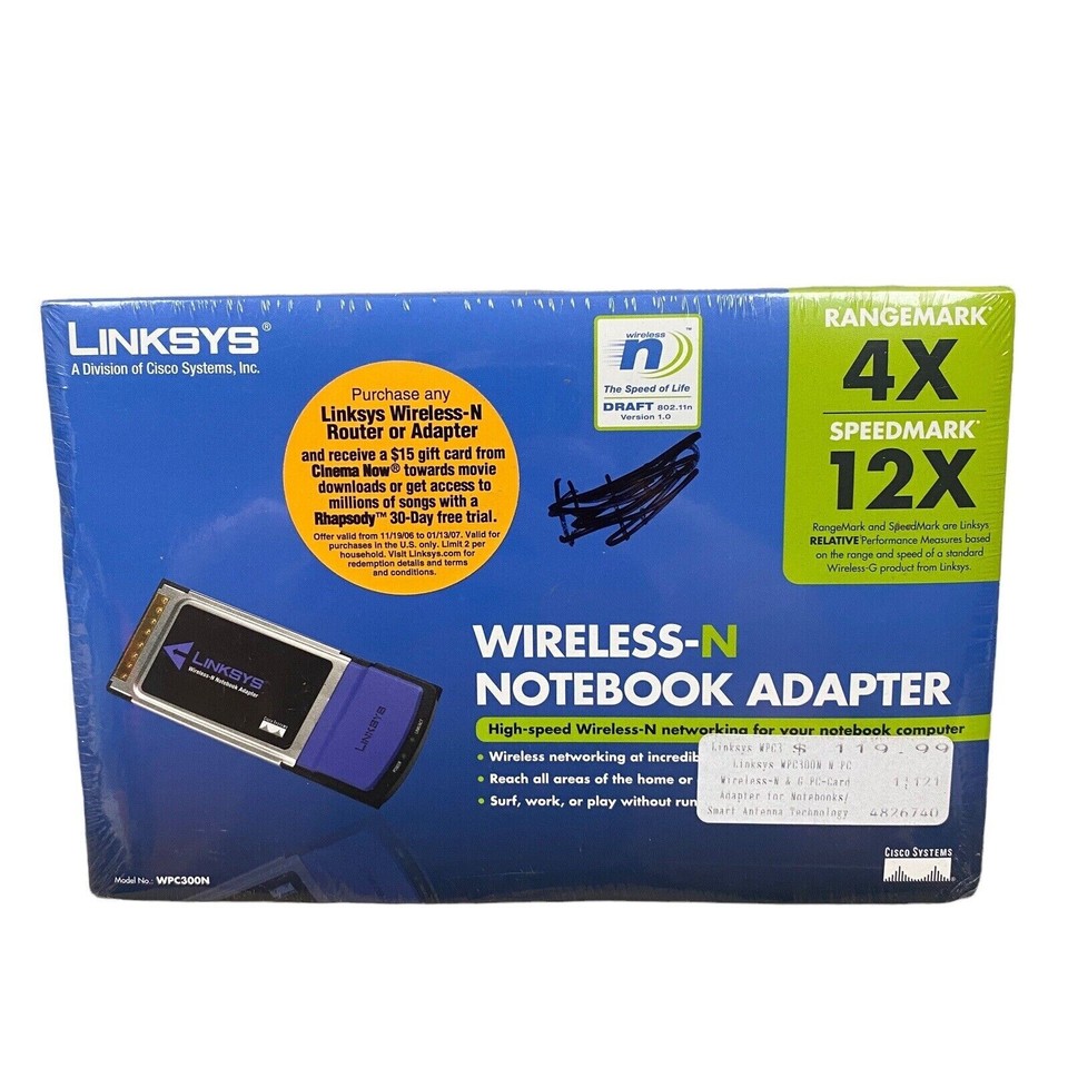 2x Linksys Wireless-G PCMCIA Wireless-B Lot Laptop Notebook Wifi Card ...