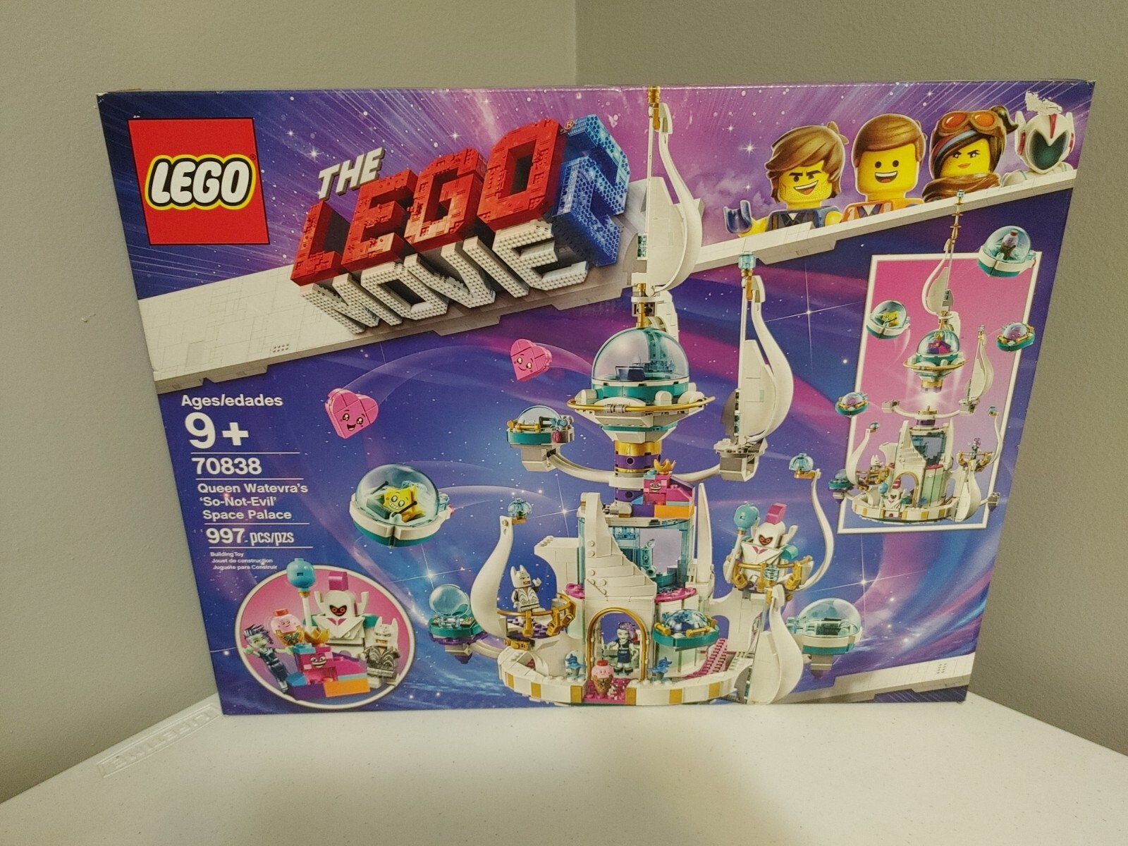 Lego 70838 The LEGO Movie 2 Queen Watevra's So-Not-Evil Space Palace ...