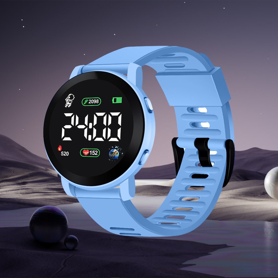 Smart LED Digital Watch Waterproof Watch Kids Wrist Watch Boys Girls ...