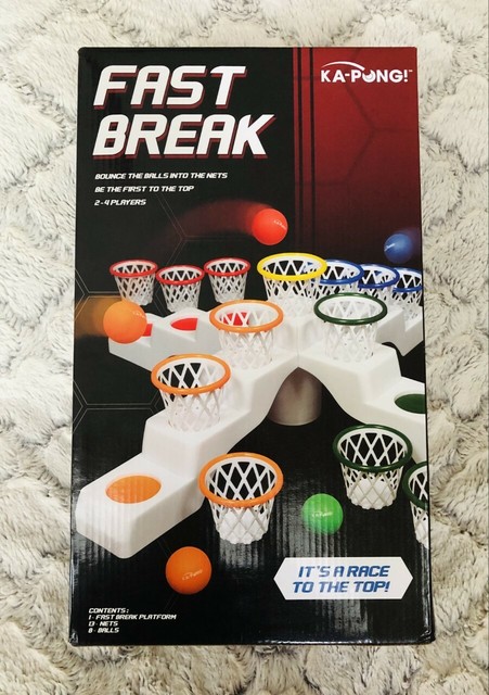 Majik Ka-pong Fast Break Portable Table Top Basketball Game for Home or ...