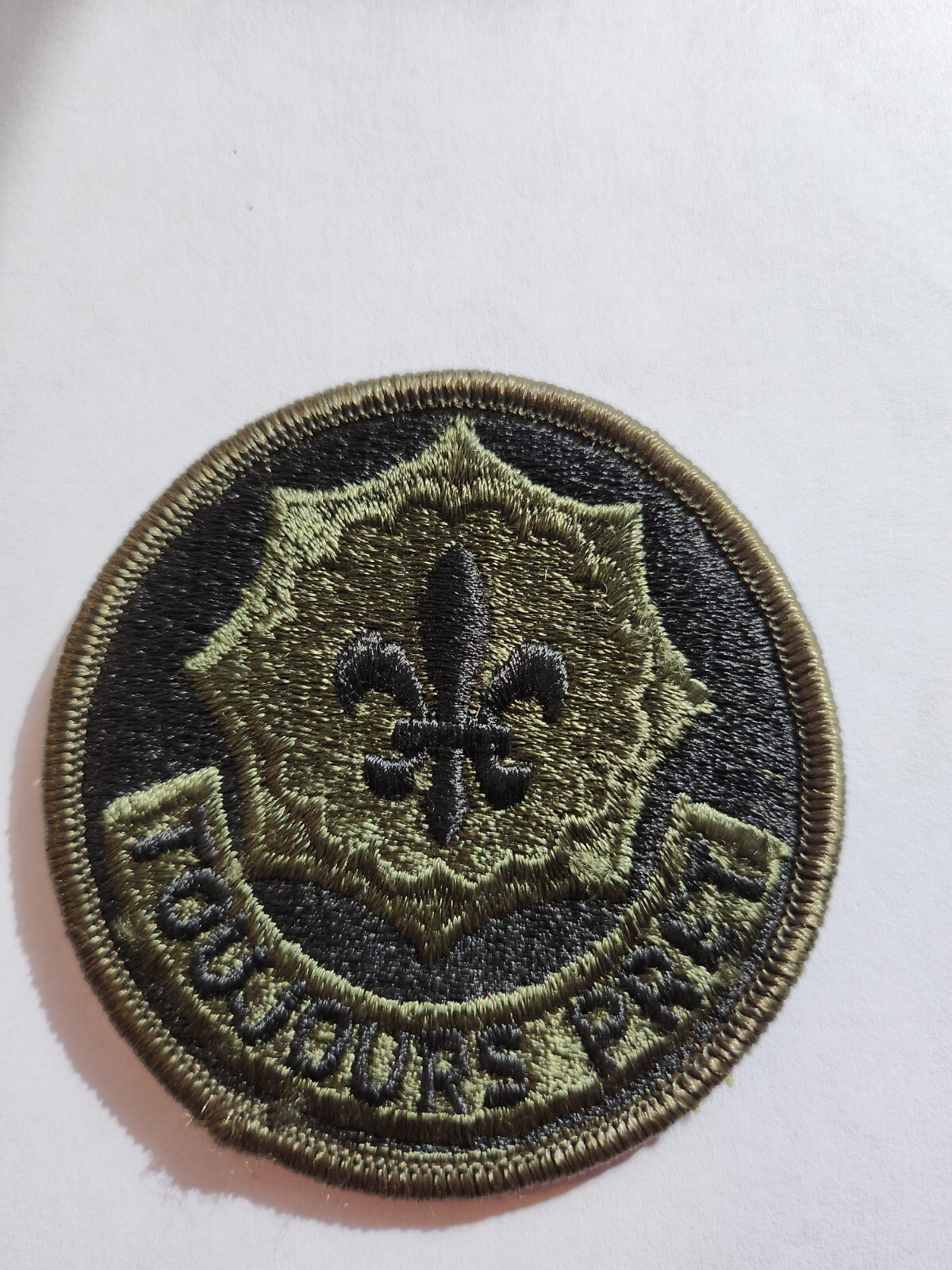 US ARMY 2ND ARMORED CAVALRY REGIMENT CLASS A PATCH - GREEN &BLACK ...