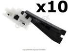 Mercedes w210 (1996-2003) Drip Rail Moulding Clip GENUINE (Set of 10 ...