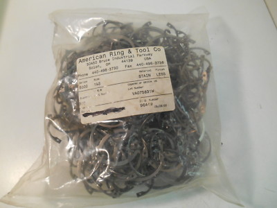 (300) New American Ring 5000-193 SS Internal Retaining Ring w/ Lugs | eBay