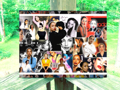 SADE (FRAMED) COLLAGE PORTRAIT (A) | eBay
