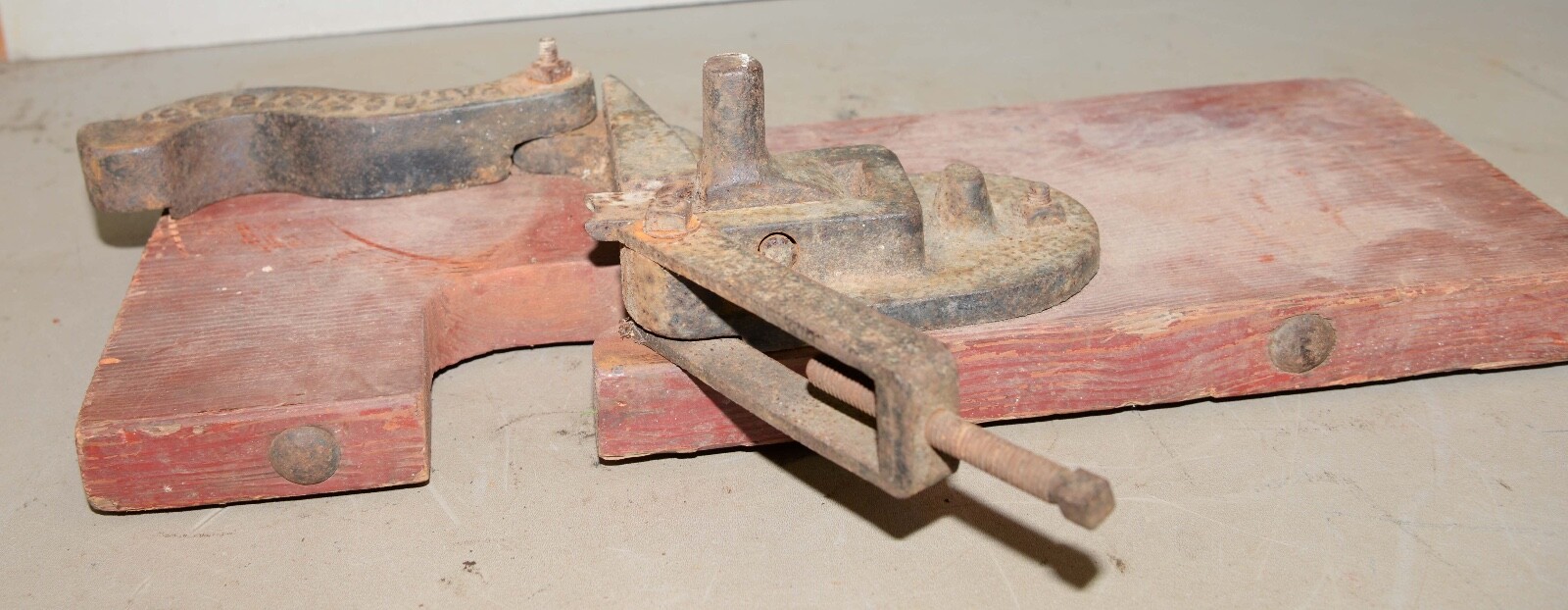 Rare 1885 patent saw mill blade swaging tooth setting tool collectible ...
