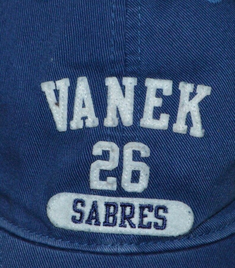 NWT Thomas Vanek Buffalo Sabres Reebok Strapback Dad Hat Cap | eBay
