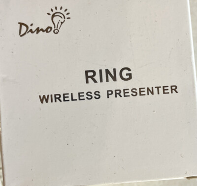 Wireless Laser Pointer USB Rechargeable Finger Ring Powerpoint ...