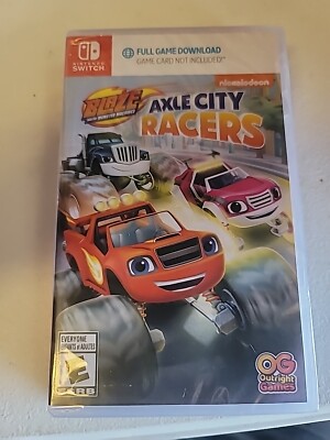 Nintendo Switch Blaze Axle City Racers Game Download New | eBay