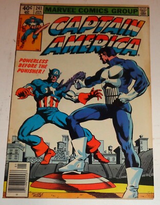 CAPTAIN AMERICA #241 PUNISHER VF FRANK MILLER 1980 | eBay