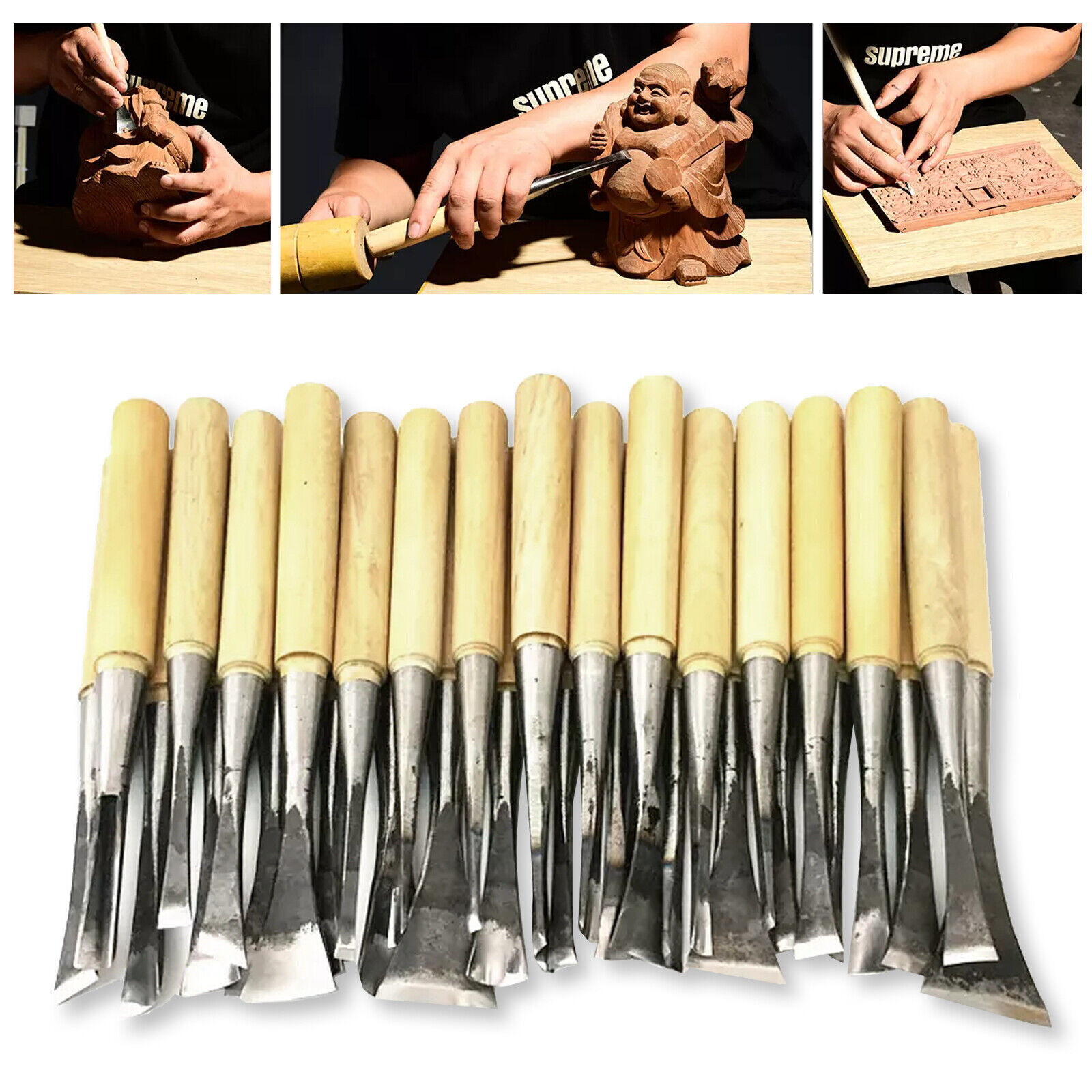 Hand Wood Carving Tools 31pcs Detail 31pcs General Chisel Made Ground ...