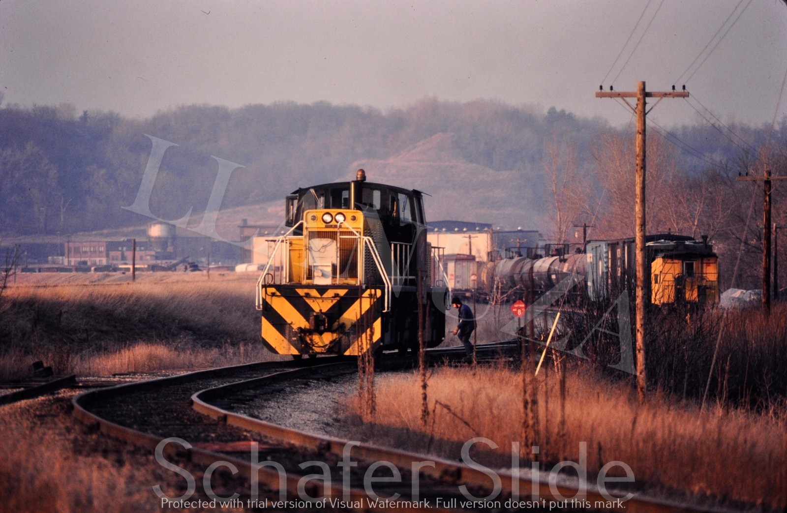 Original Slide CNW center cab at St Paul MN Jan 1980 | eBay