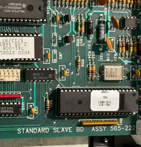 SIMPLEX 565-222 STANDARD SLAVE BOARD MODEL (FOR THE 4020 PANEL). 3 ...