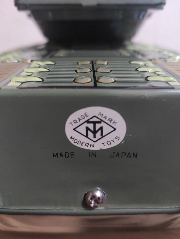 Masudaya Tin Radio Control Tank M-3512 Made in Japan Vintage RC ...