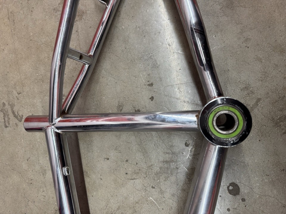BMX Vintage Redline Frame Mid 1990s Chrome | eBay