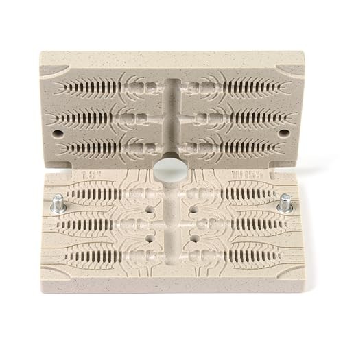 FatFish W155-6C Bait Mold Soft Plastiс Lure Making Injection Mold for ...