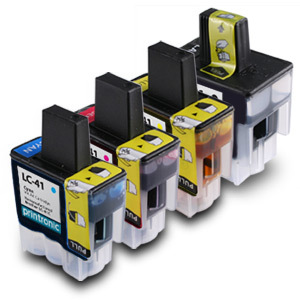 4PK LC41 Ink Cartridge Set for Brother MFC-210C Printer | eBay