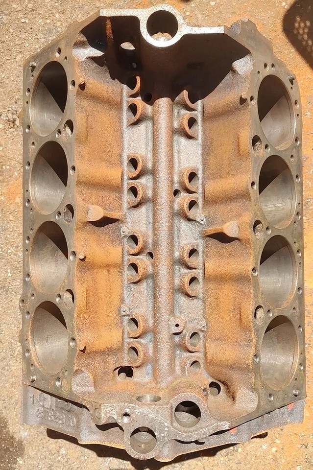 1963 Corvette 327 Engine Block 3782870 870 C-25-3 F0329R .010 ...