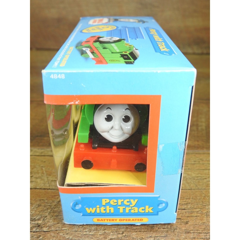 2005 TOMY Percy with Track Battery Op. 4848 New in Box Thomas & Friends ...