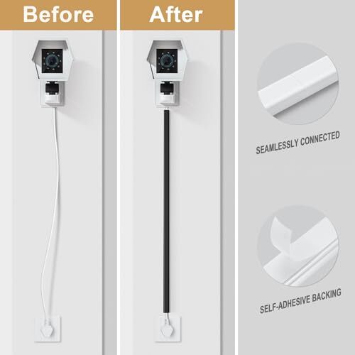 102in Cord Hider, Cable Hider for One Cord, Paintable Wire Small - 102 ...