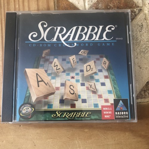 Scrabble CD-ROM Crossword Game Windows 95 MAC (1997) Hasbro | eBay
