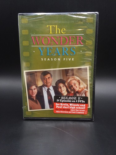 The Wonder Years Complete Season Five 1988-1993 TV Series 4 disc DVD ...