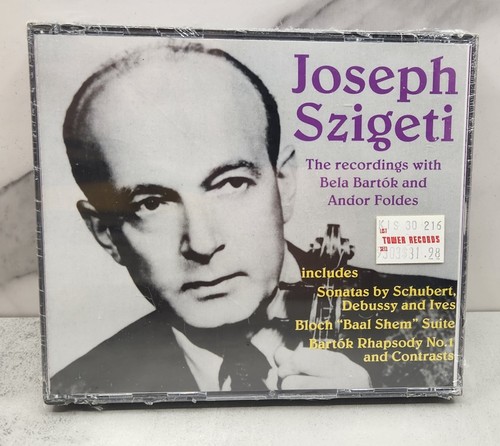 Joseph Szigeti – The Recordings With Bela Bartok And Andor Foldes 2 CD ...