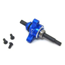 Blue Aluminum HD Center Drive Shaft Slash 4x4 Hot Racing SLF25X06 for ...