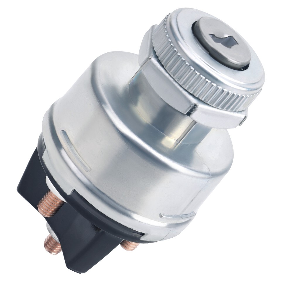 Universal Ignition Key Starter Switch & 2 Keys 4 Position For Car ...